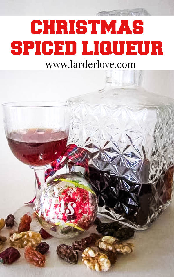 Christmas Cheer Festive Fruit And Nut Brandy Liqueur - Larder Love