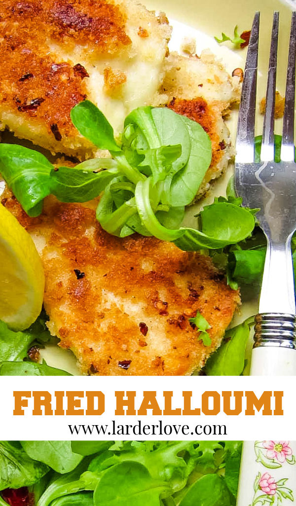 Simple Fried Halloumi Cheese Recipe - Larder Love