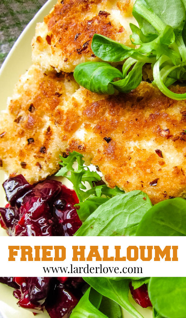 Simple Fried Halloumi Cheese Recipe - Larder Love