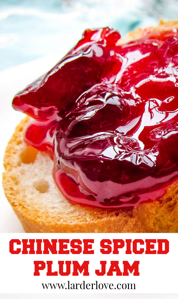 Easy Plum Jam With Asian Spices - Larder Love