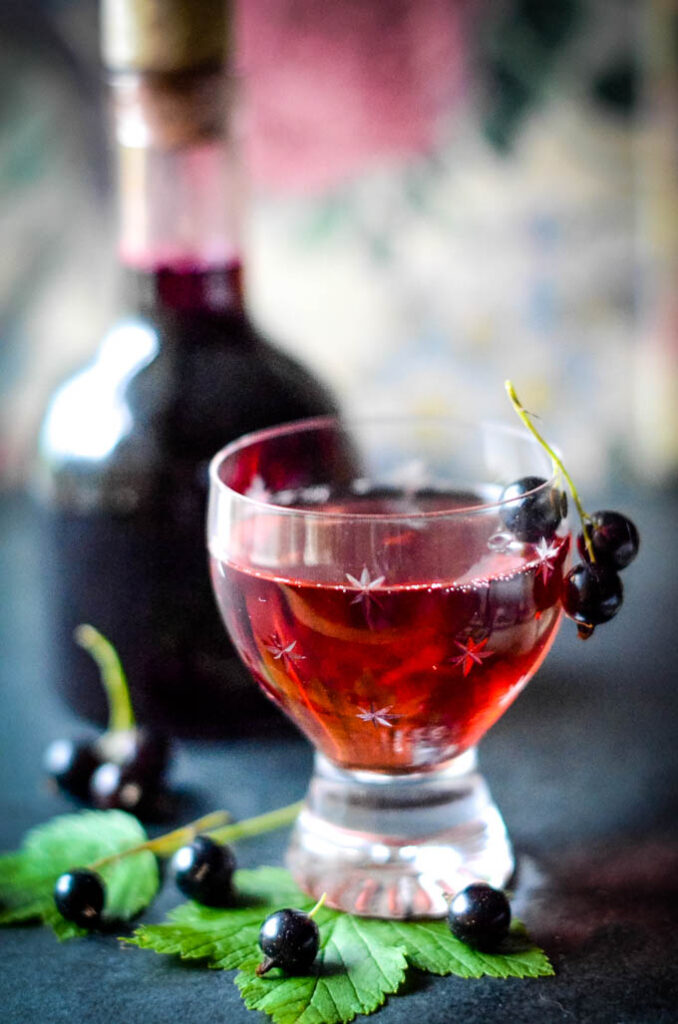 Homemade Cassis (French blackcurrant liqueur) - Larder Love