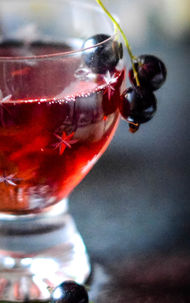 Homemade Cassis (French blackcurrant liqueur) - Larder Love