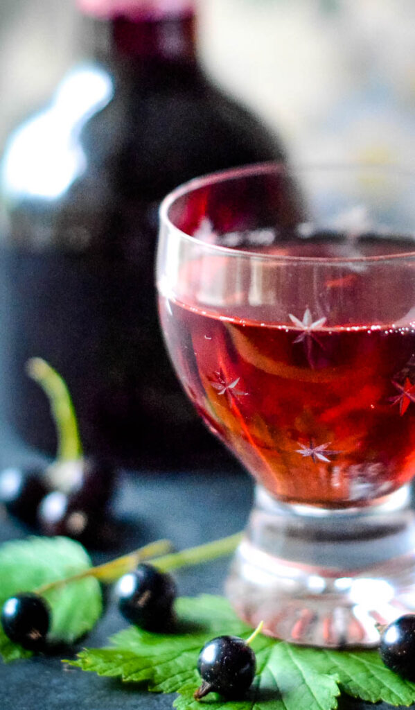 Homemade Cassis (French blackcurrant liqueur) - Larder Love