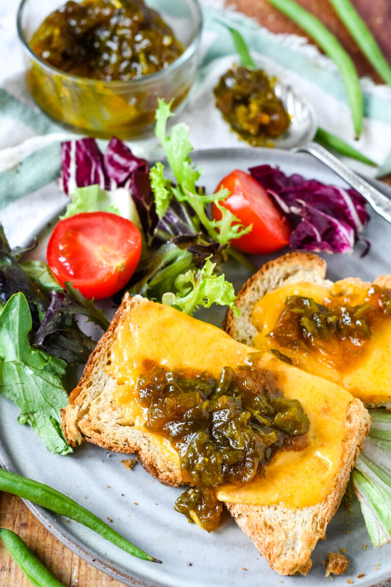 Super Easy Green Bean Chutney - Larder Love