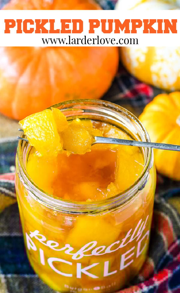 Easy Pickled Pumpkin Recipe - Larder Love