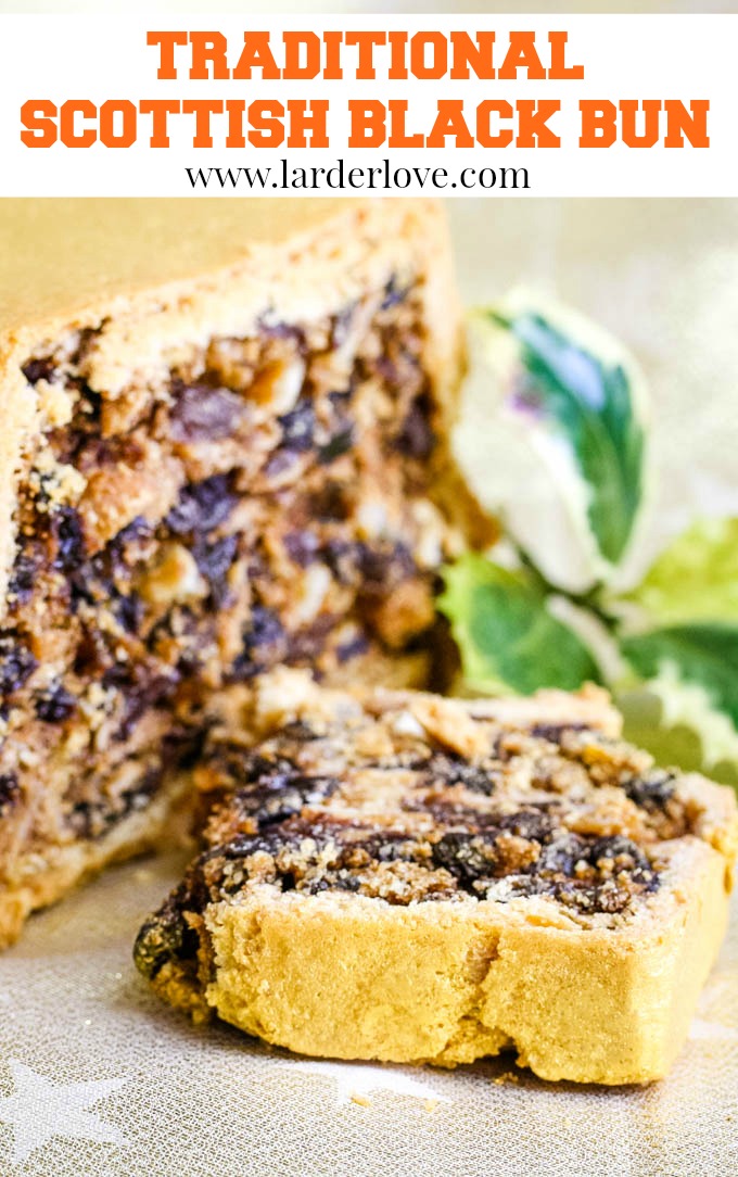 Traditional Scottish Black Bun Cake For New Year - Larder Love