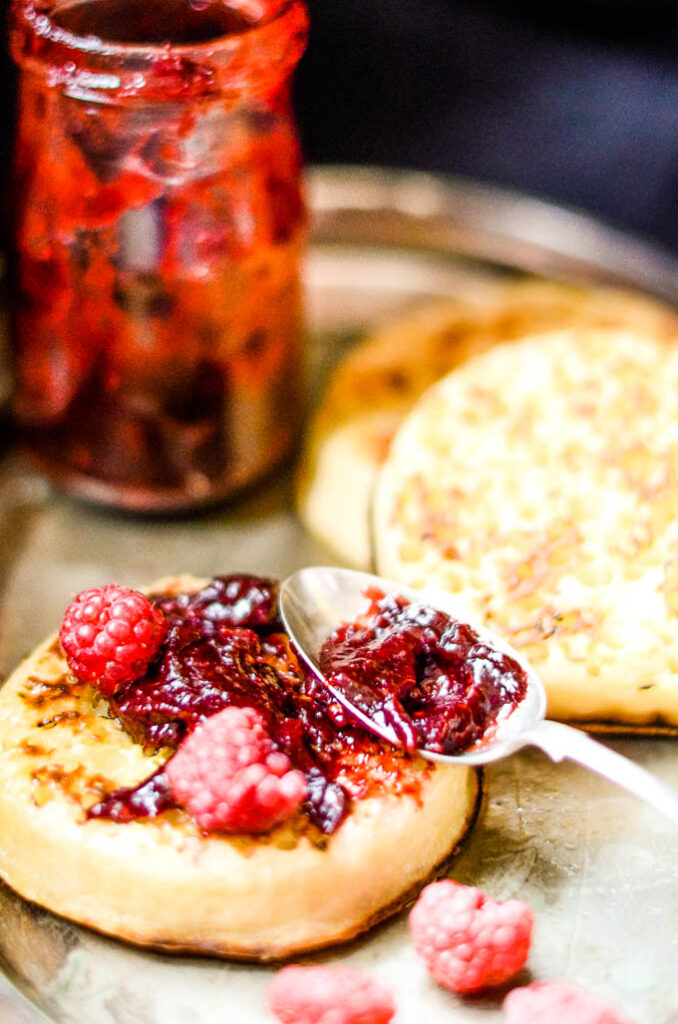 Easy Raspberry & Chocolate Jam - Larder Love