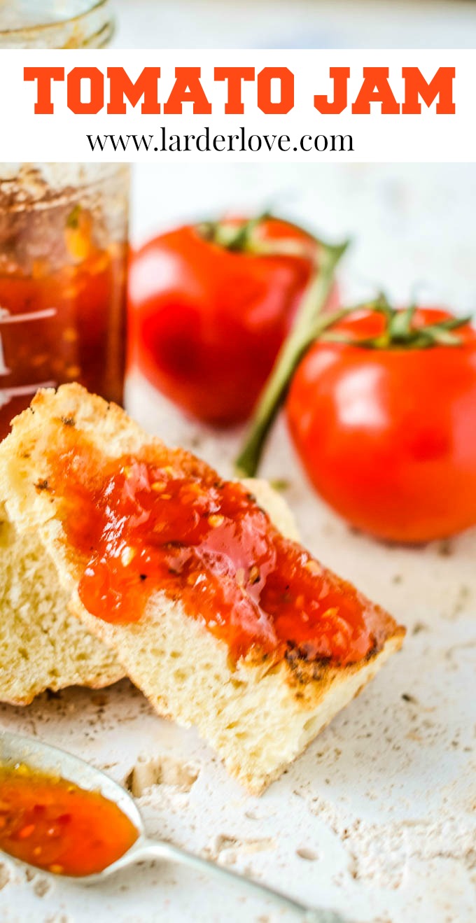 Tomato Jam With Vodka (for grownups!) - Larder Love