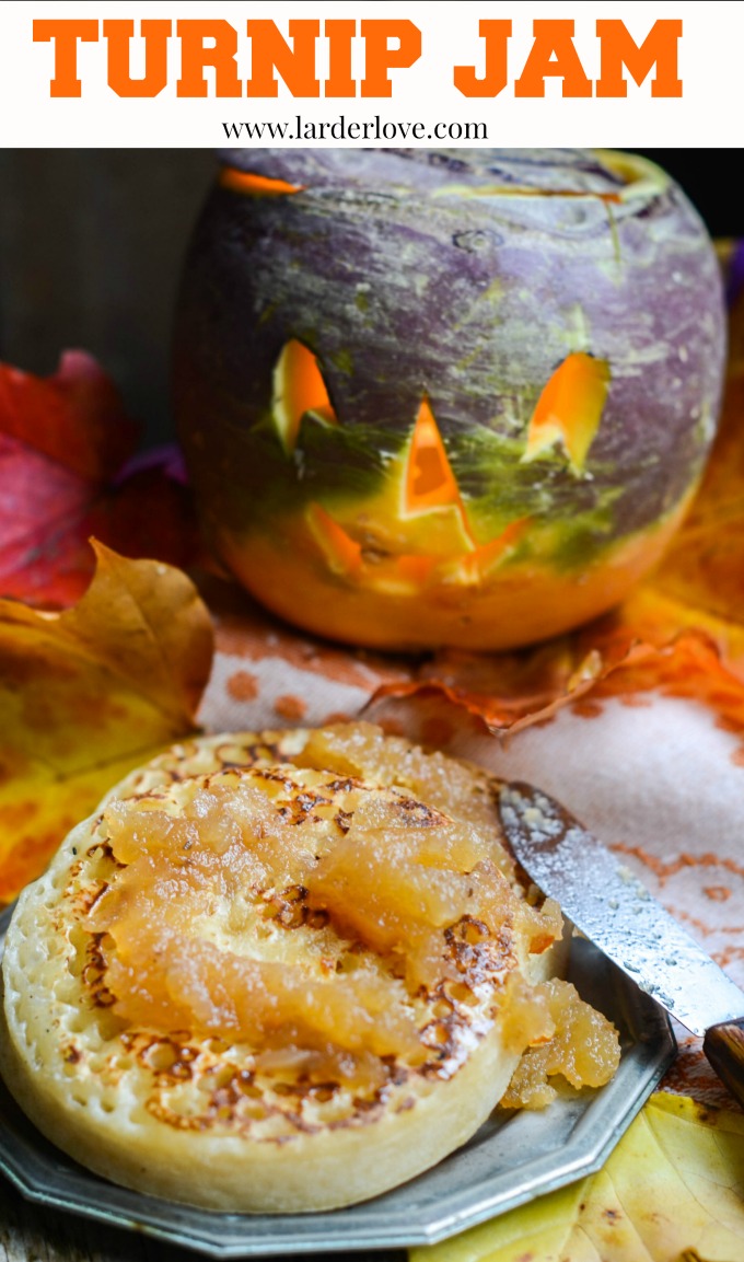 Turnip Jam (Swede) Perfect For Halloween - Larder Love