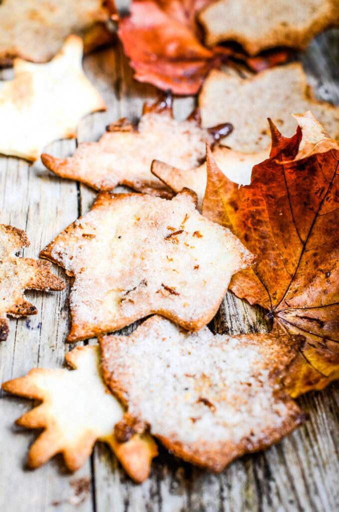 Sweet And Savoury Toasted Bread Leaves - Larder Love