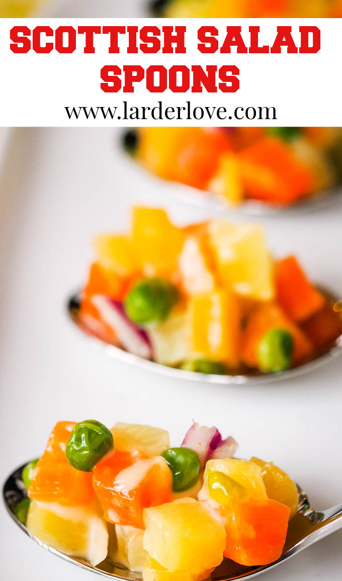 Scottish Salad Spoons Quick And Easy Party Food - Larder Love