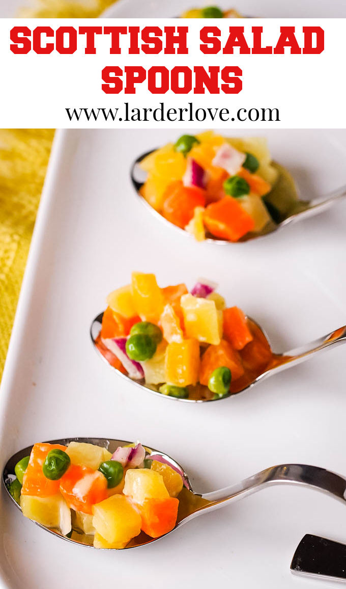 Scottish Salad Spoons Quick And Easy Party Food - Larder Love