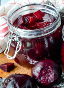 Spiced Pickled Beetroot + video! % Larder Love