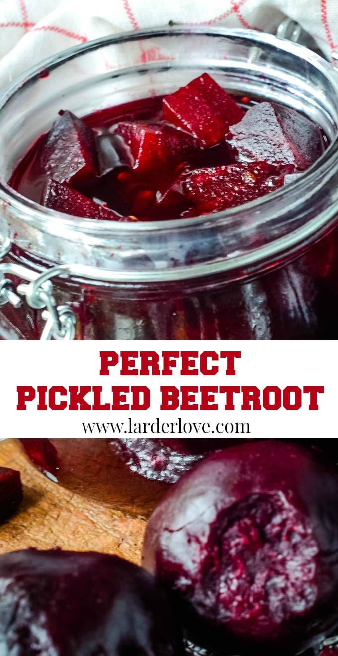 Spiced Pickled Beetroot + video! % Larder Love
