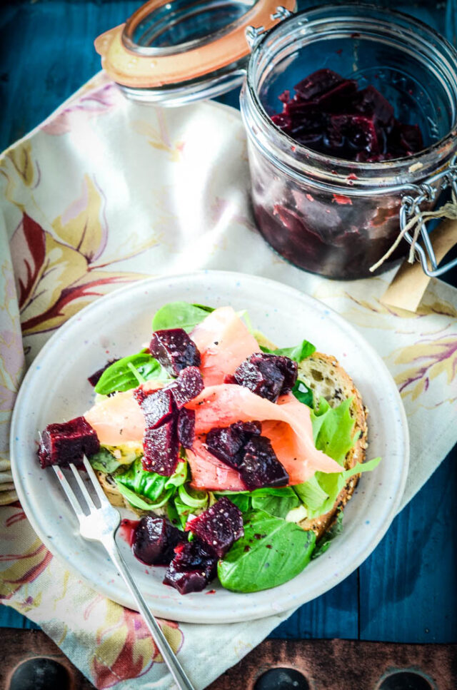 Spiced Pickled Beetroot + video! % Larder Love