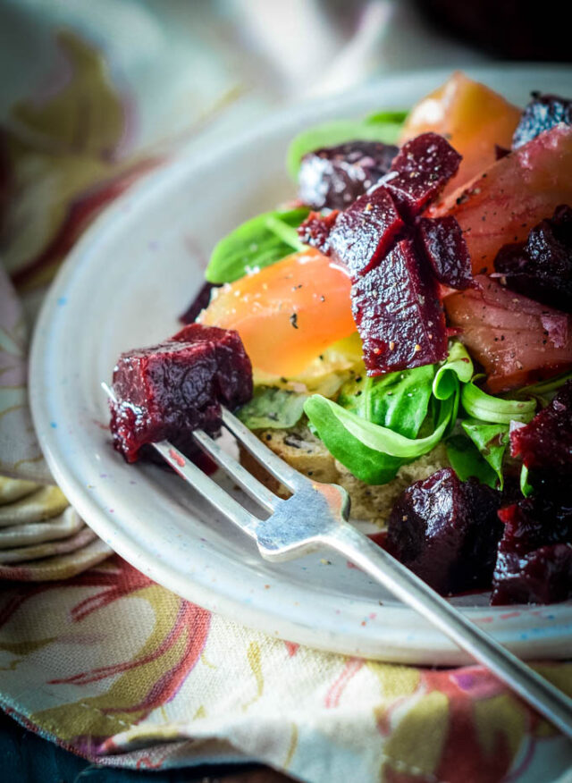 Spiced Pickled Beetroot + video! % Larder Love