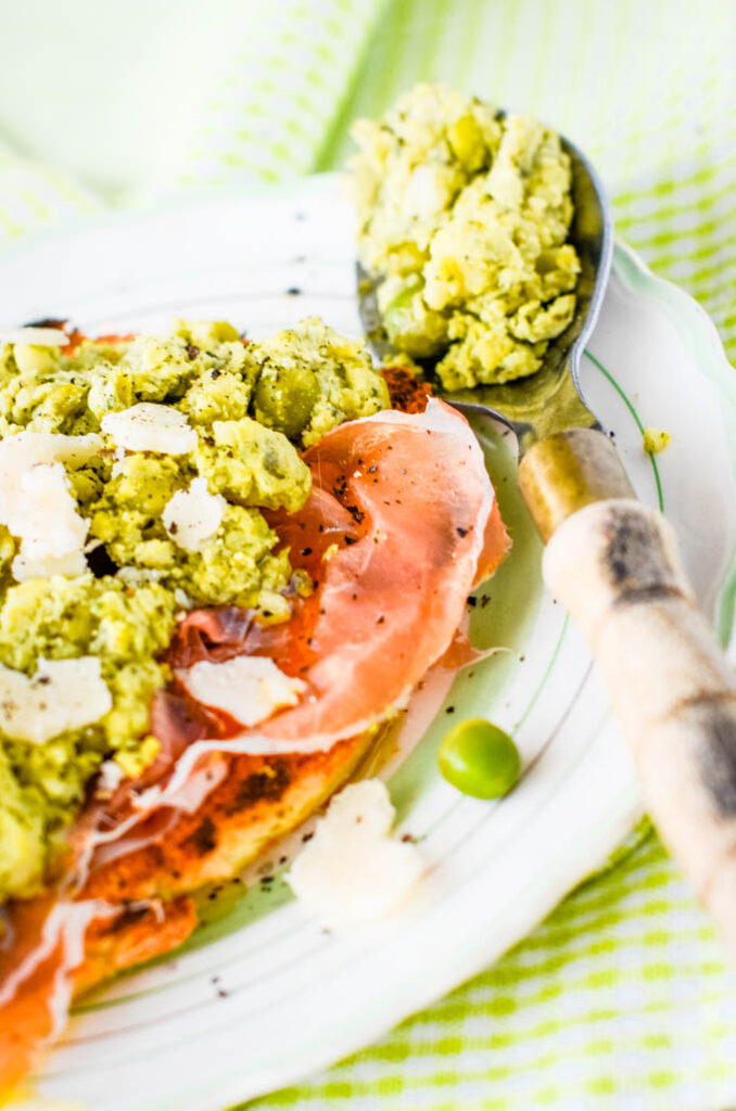 Super Tasty Spring Pea Hummus With Mint - Larder Love