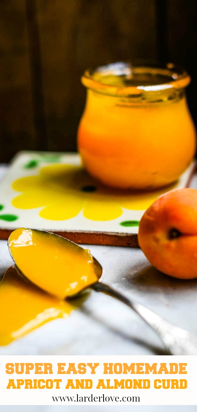 Homemade Apricot and Almond Curd - Larder Love