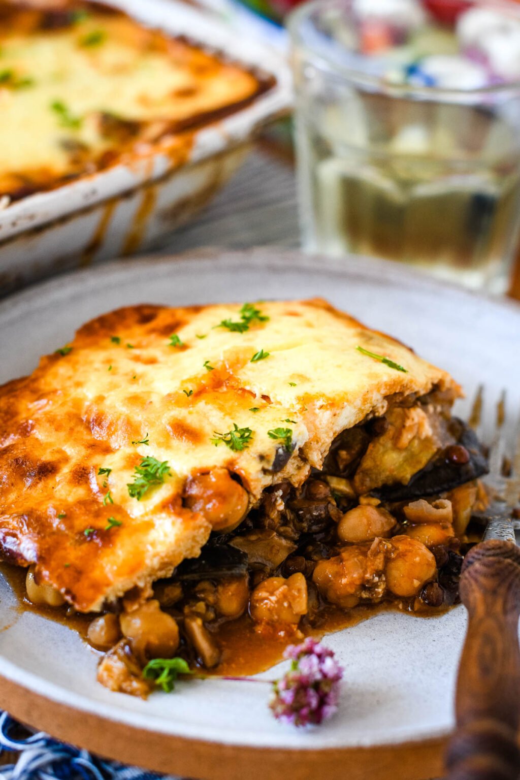 Quick And Easy Vegetarian Moussaka Recipe - Larder Love