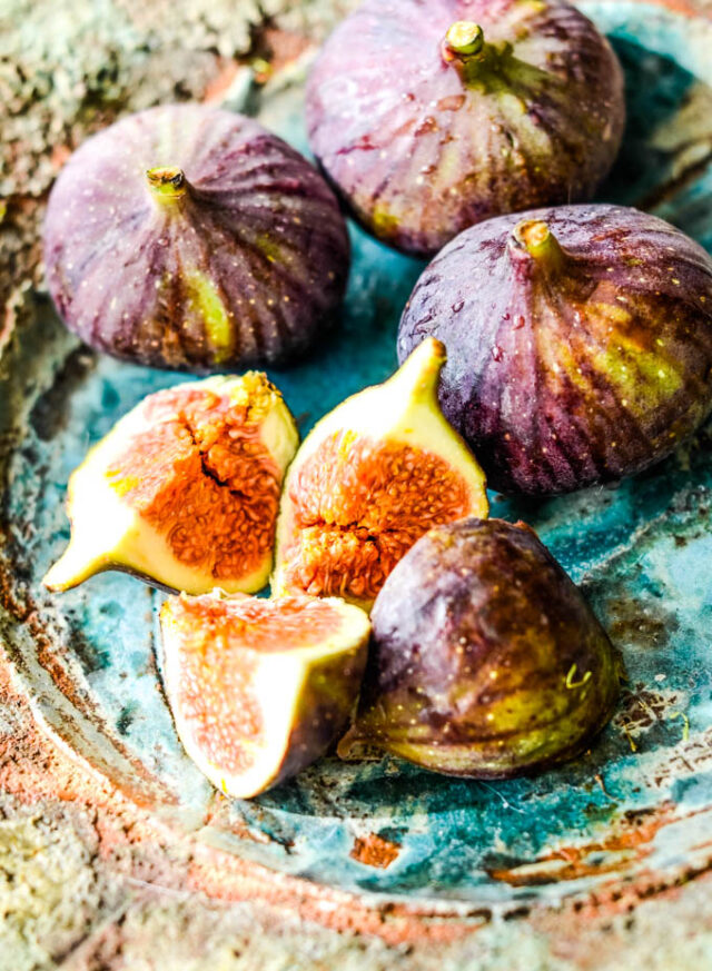 Baked Figs With Feta Mint And Walnuts - Larder Love