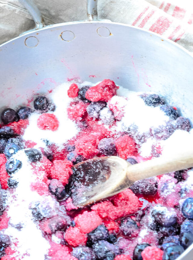 Raspberry and Blueberry Jam with Scotch Whisky - Larder Love