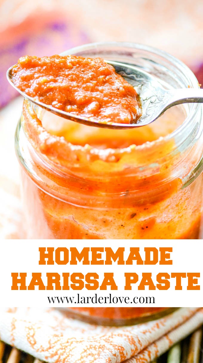 Easy Homemade Harissa Paste Recipe - Larder Love