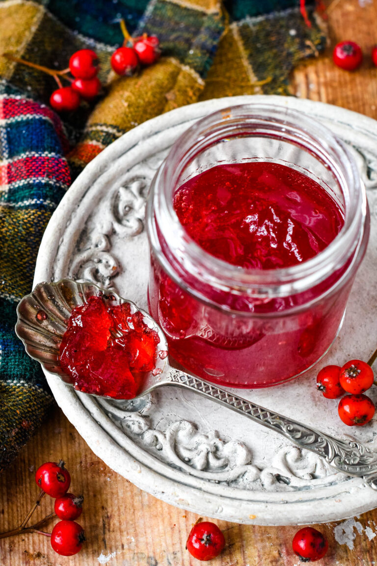 Easy Homemade Rowan Berry Jelly - Larder Love