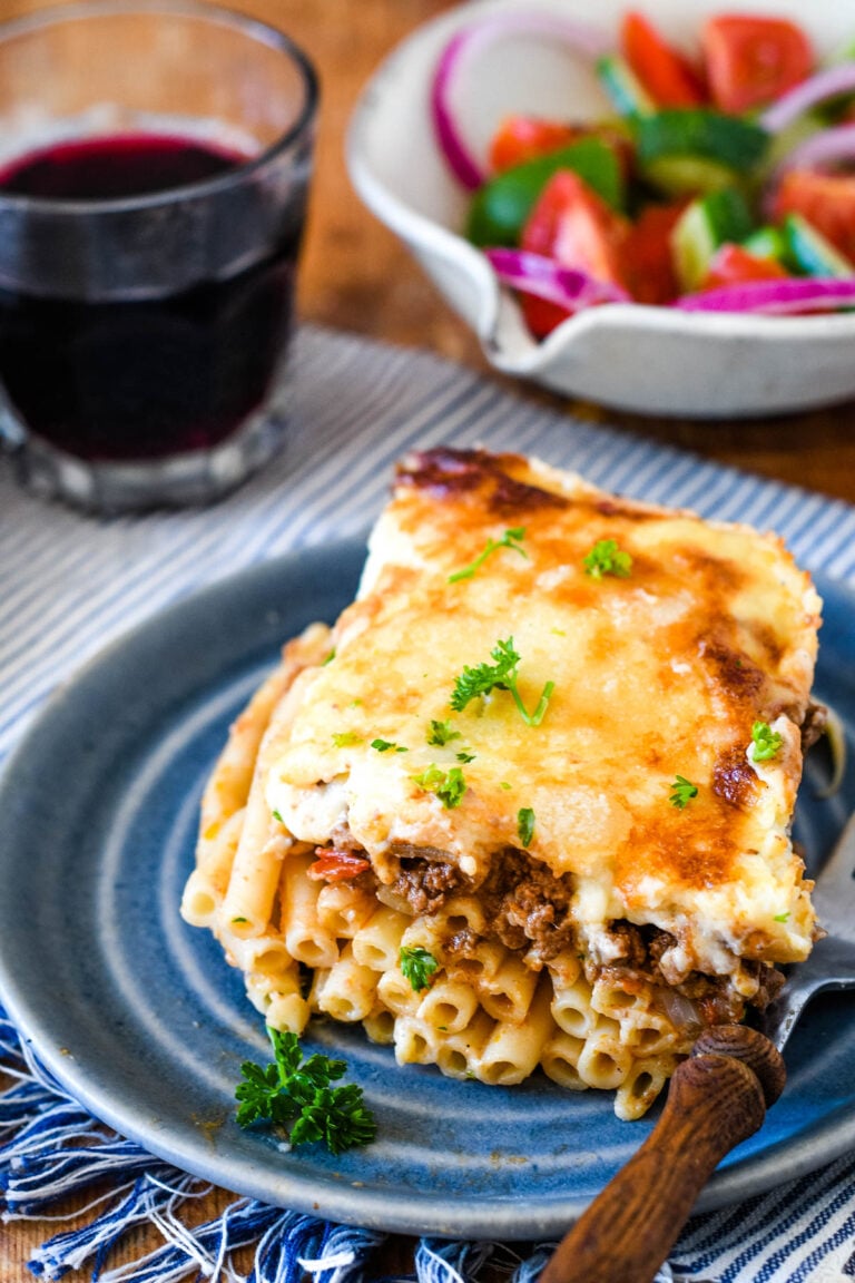 Easy Homemade Greek Pastitsio (Pastichio) Recipe - Larder Love