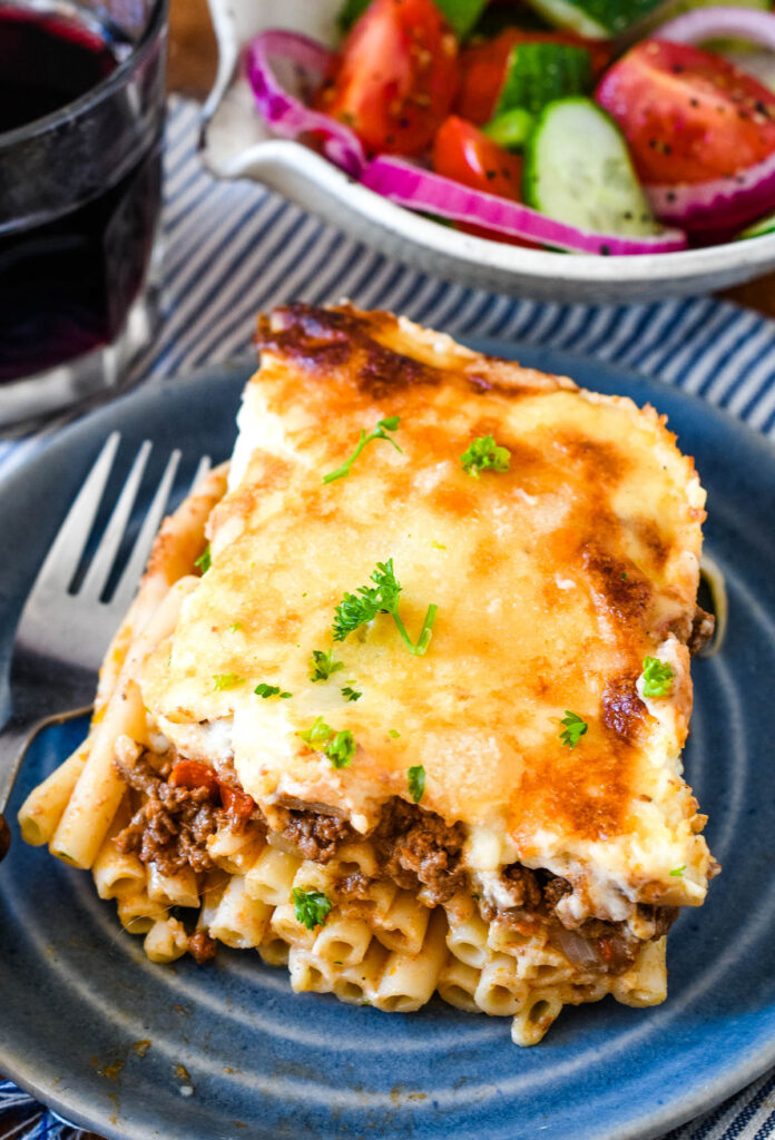 Easy Homemade Greek Pastitsio (Pastichio) Recipe - Larder Love