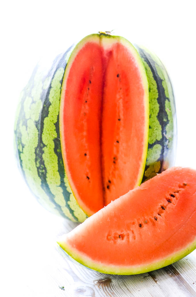 Greek Watermelon Salad With Feta And Mint - Larder Love