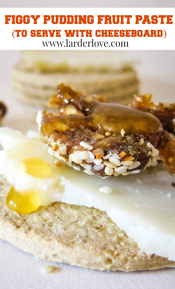 Figgy Pudding Fruit Paste Balls - Larder Love