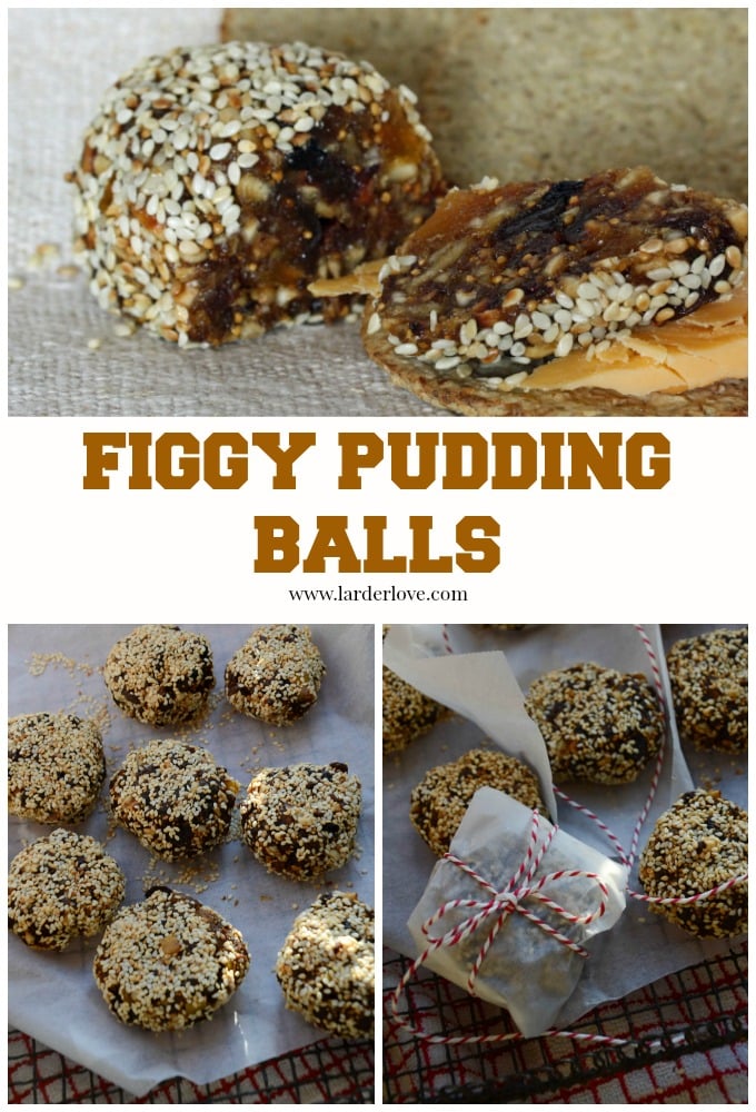 Figgy Pudding Balls Larder Love
