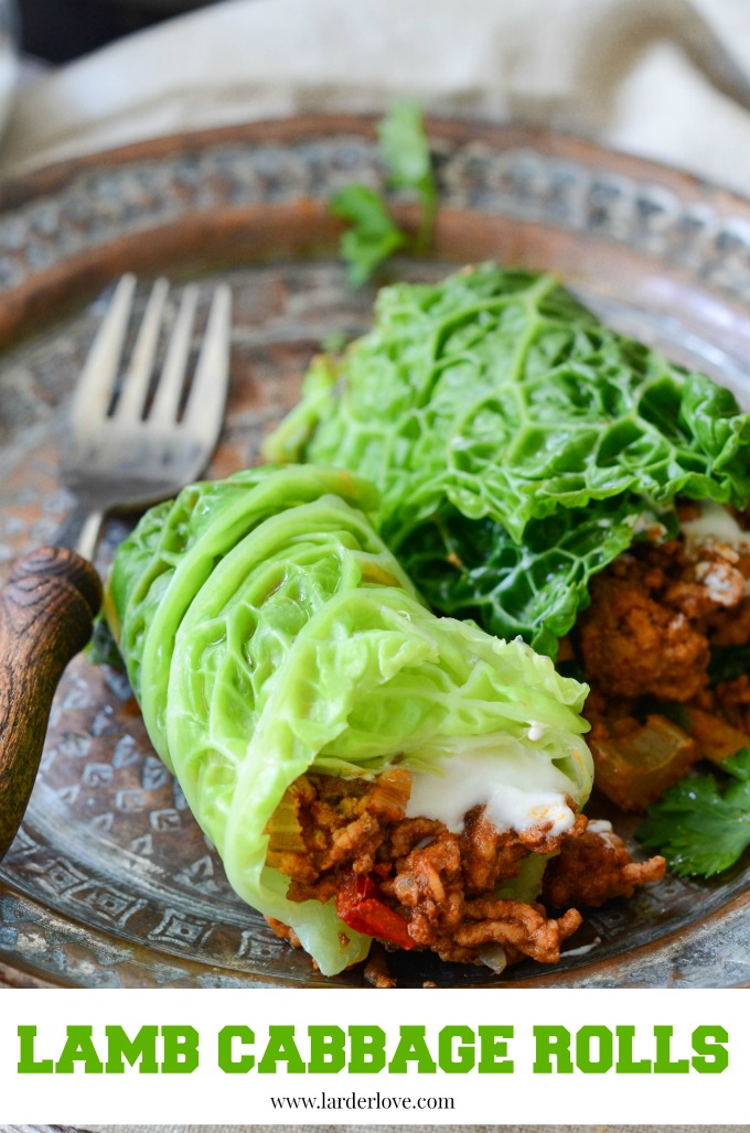 LAMB STUFFED CABBAGE LEAVES - Larder Love