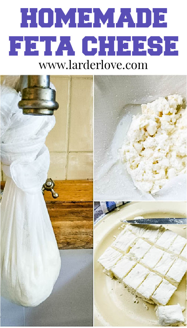 Homemade Feta Cheese Recipe - Larder Love