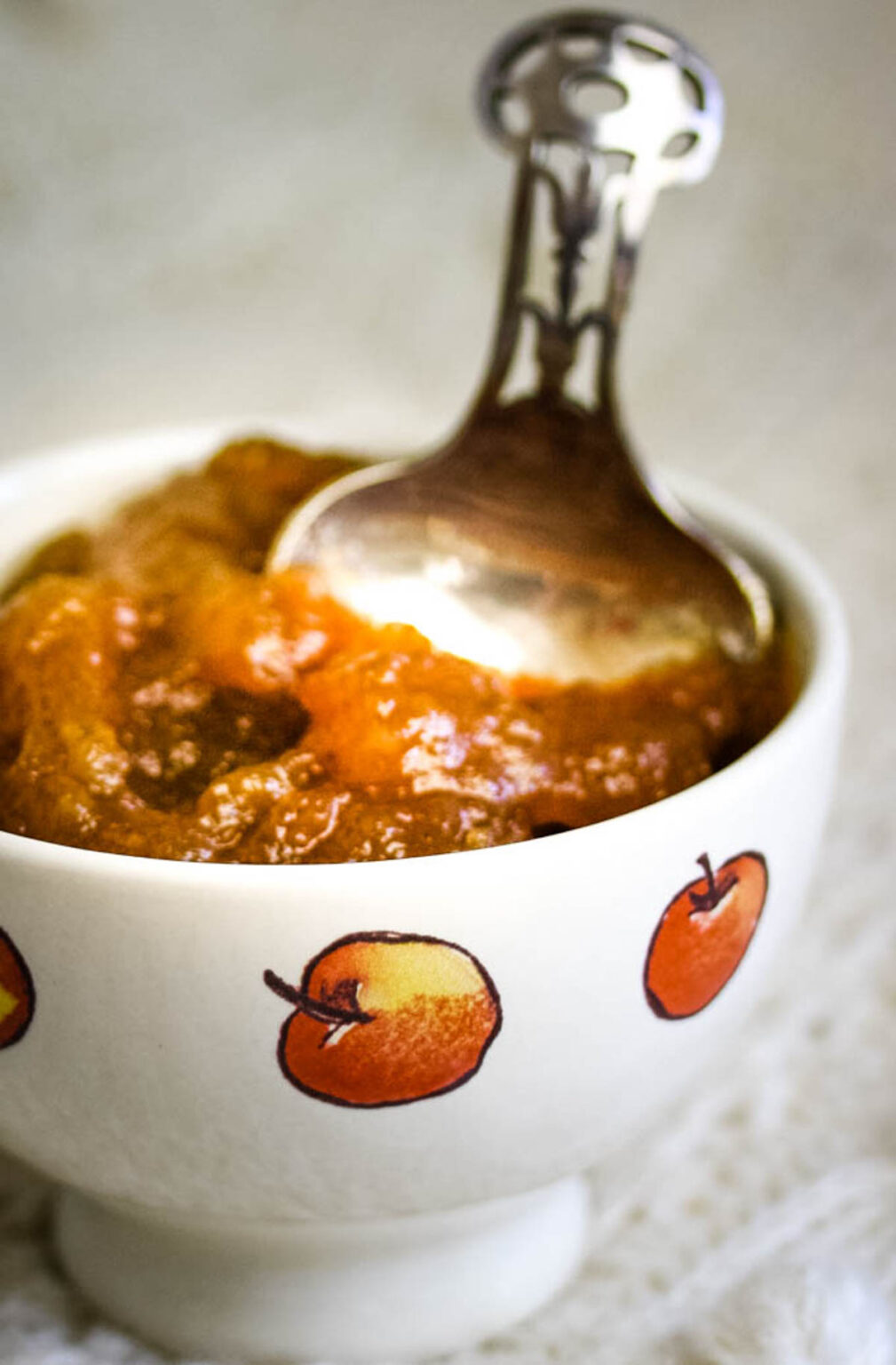 Homemade Spiced Apple Butter (rich apple jam) - Larder Love
