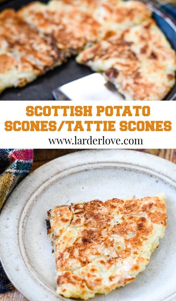 Easy Traditional Scottish Potato Scones/Tattie Scones(+Video!) - Larder ...