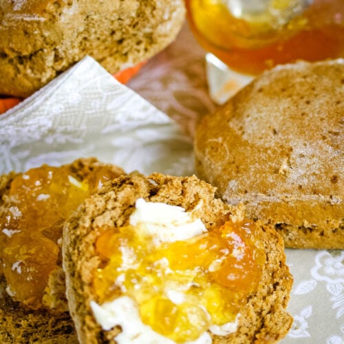 How To Make Traditional Scottish Treacle Scones - Larder Love
