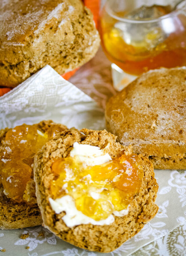 How To Make Traditional Scottish Treacle Scones - Larder Love