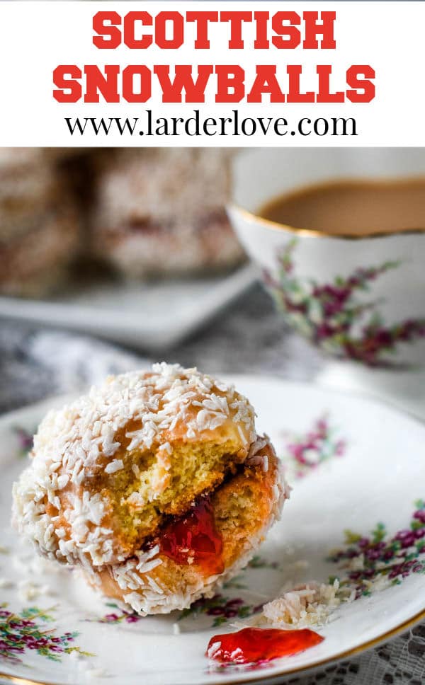 Traditional Scottish Snowballs Cakes (+Video!) - Larder Love