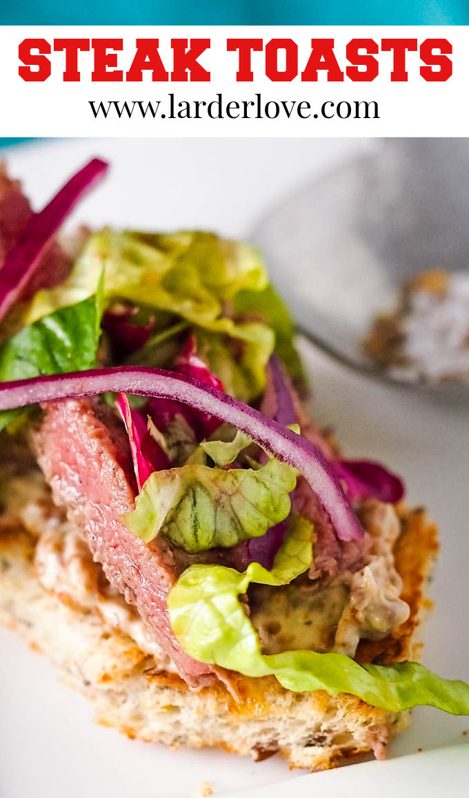 Scottish Steak Toasts Like Italian Bruschetta - Larder Love