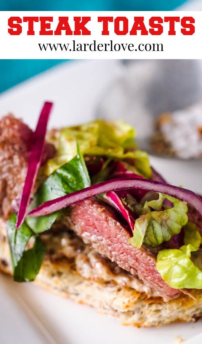 Scottish Steak Toasts Like Italian Bruschetta - Larder Love
