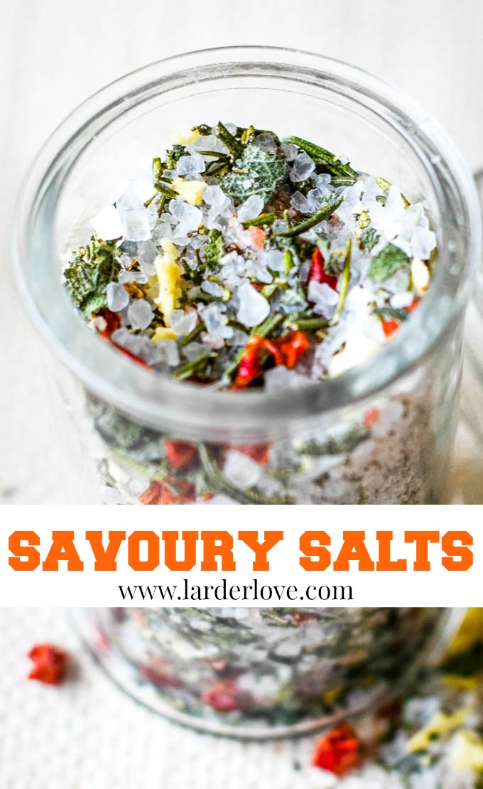 Homemade Savoury Seasoning Salt - Larder Love