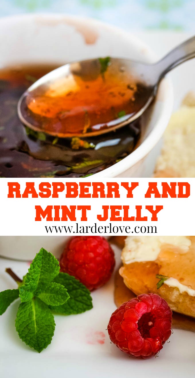 4 Ingredient Scottish Raspberry And Mint Jelly - Larder Love