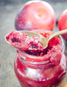 Completely Sugar Free Spiced Plum Jam - Larder Love