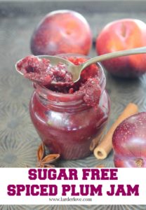 SUGAR FREE SPICED PLUM JAMsugar free spiced plum jam Larder Love larder ...