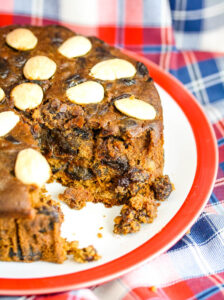 Traditional Scottish Dundee Cake (fruit cake) - Larder Love