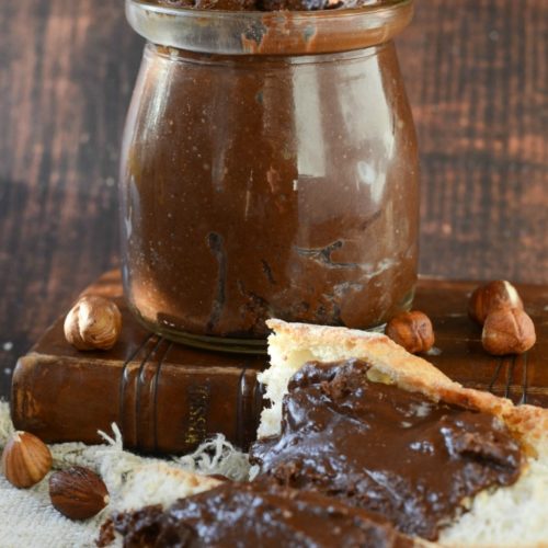 Spread the love by making your own homemade nutella by larderlove