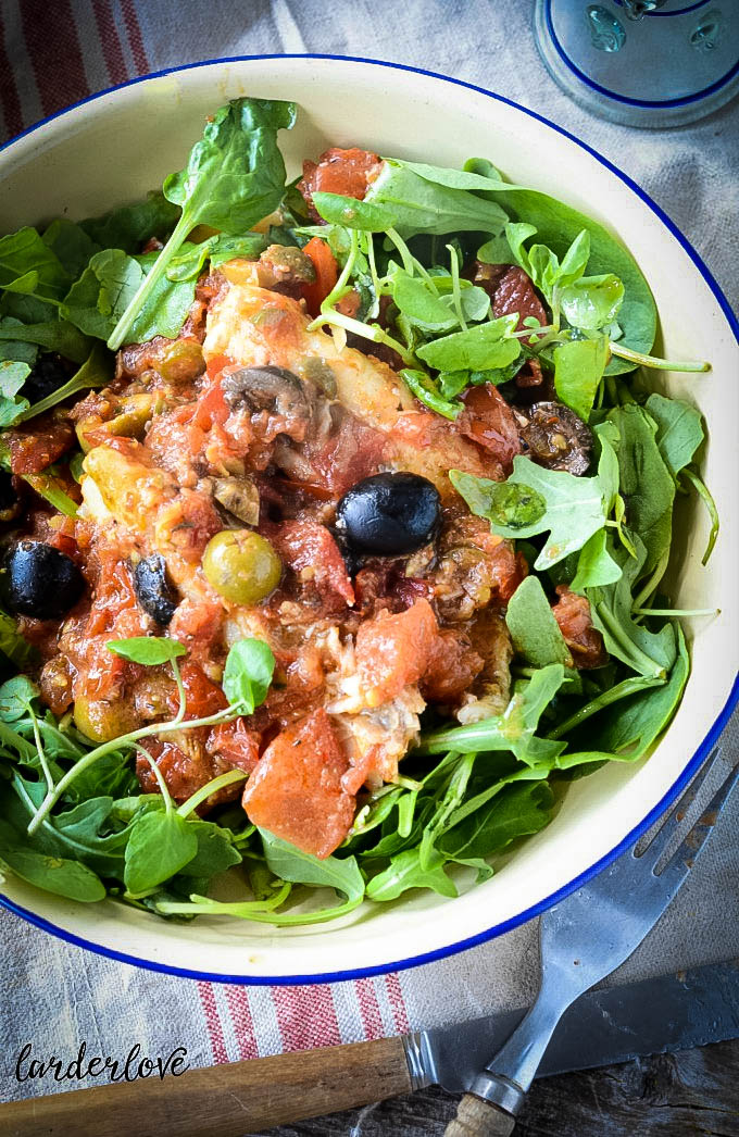 A super simple and healthy recipe for Sicilain fish by larderlove