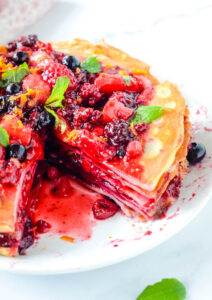 Crepe Stack Pancake Cake - Larder Love