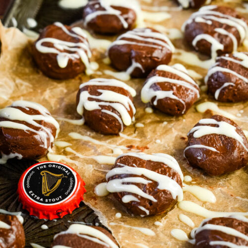 Homemade Guinness Chocolate Truffles - Larder Love